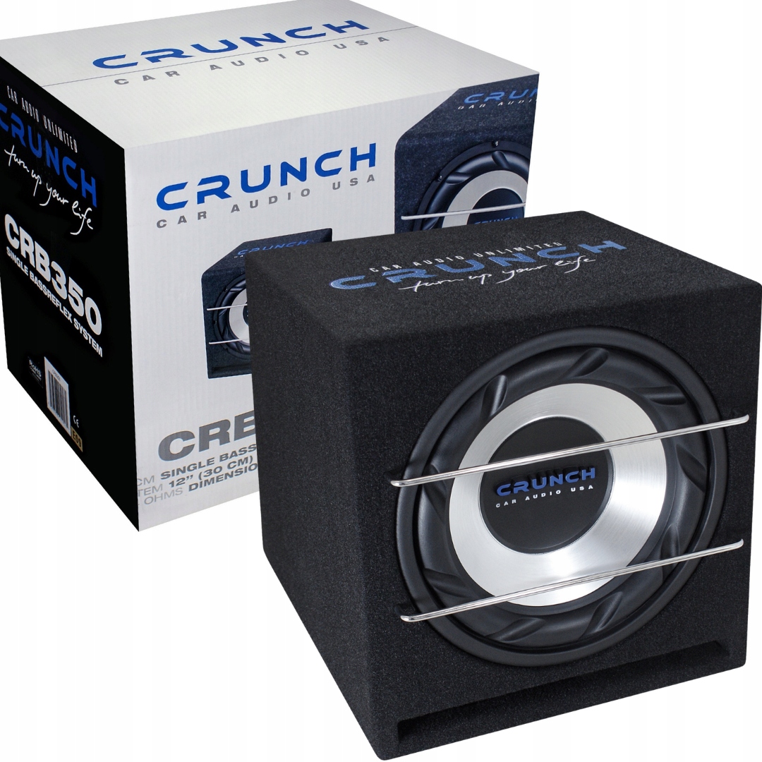 Skrzynia CRUNCH CRB350 30cm 700W 4ohm tuba bassreflex subwoofer ...