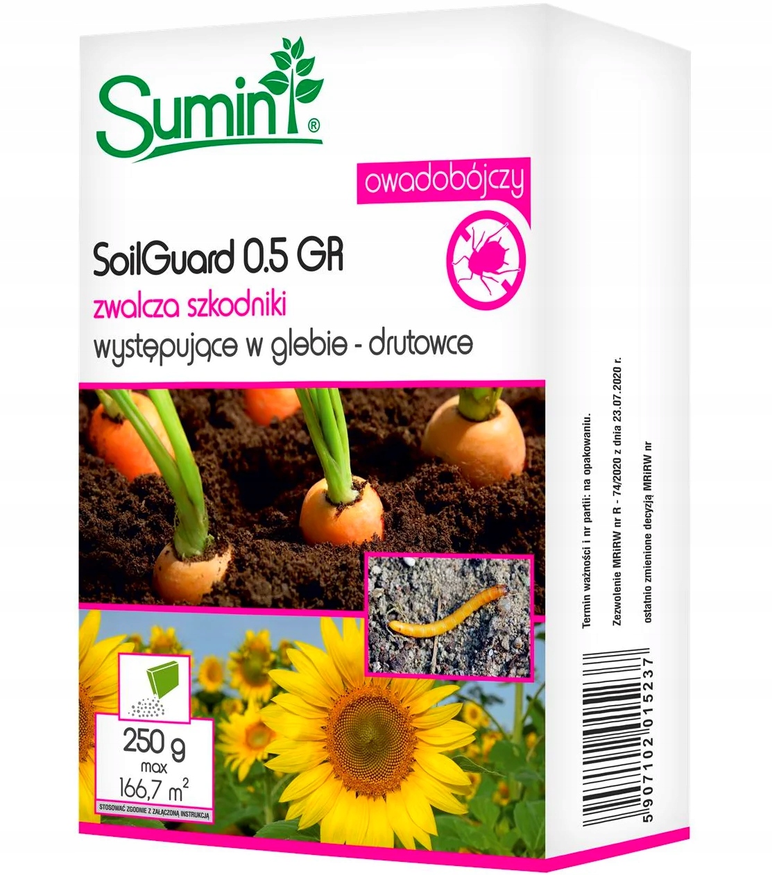 SoilGuard 0,5 GR 250g ŚRODEK NA DRUTOWCE PĘDRAKI (5907102015237) • Cena ...