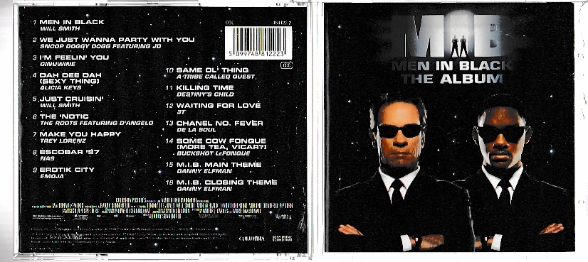 Купить CD Men In Black - Саундтрек к альбому 1997 года _____: отзывы ...