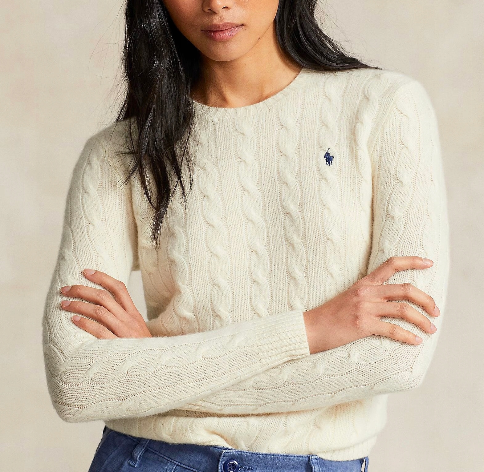 POLO RALPH LAUREN - SWETER WARKOCZ LOGO S 15320166081 - Allegro.pl