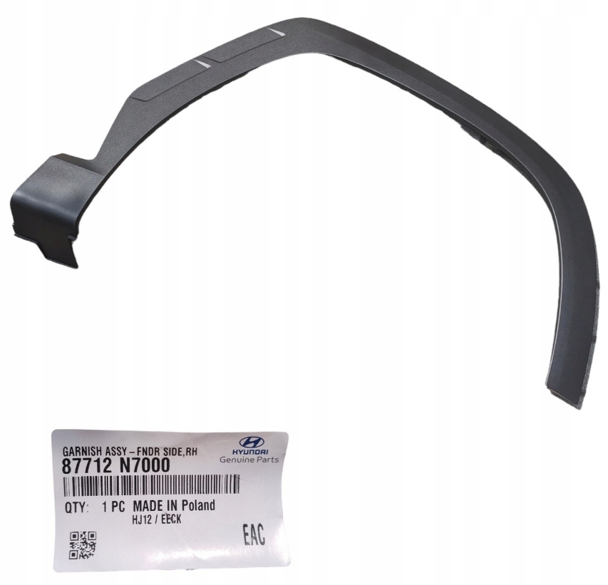 HYUNDAI TUCSON IV 20r- LISTWA BŁOTNIKA PRAWY PRZÓD 87712-N7000 za 281 ...