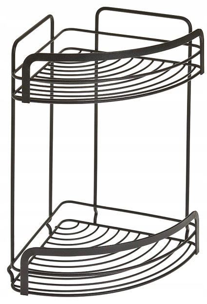 NÁSTENNÁ POLICA KÚPEĽŇOVÁ ROHOVÁ ORGANIZÉR SWISS - Allegro