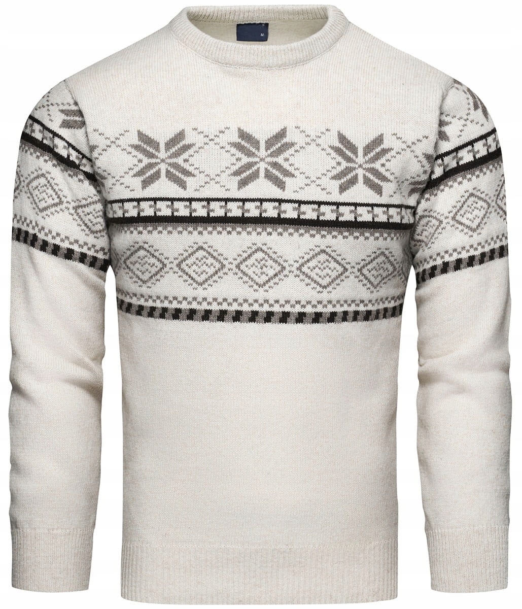 Sweter Norweski Męski - Swetry męskie - Allegro.pl