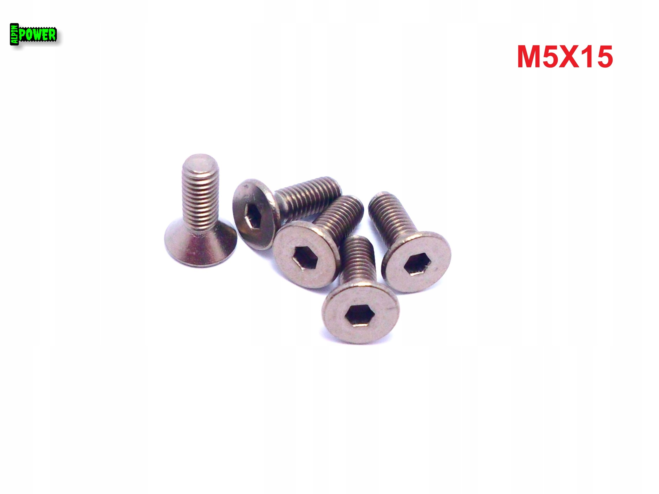 M5X15 ŚRUBA IMBUSOWA DIN 7991 TYTANOWA • Cena, Opinie - Allegro