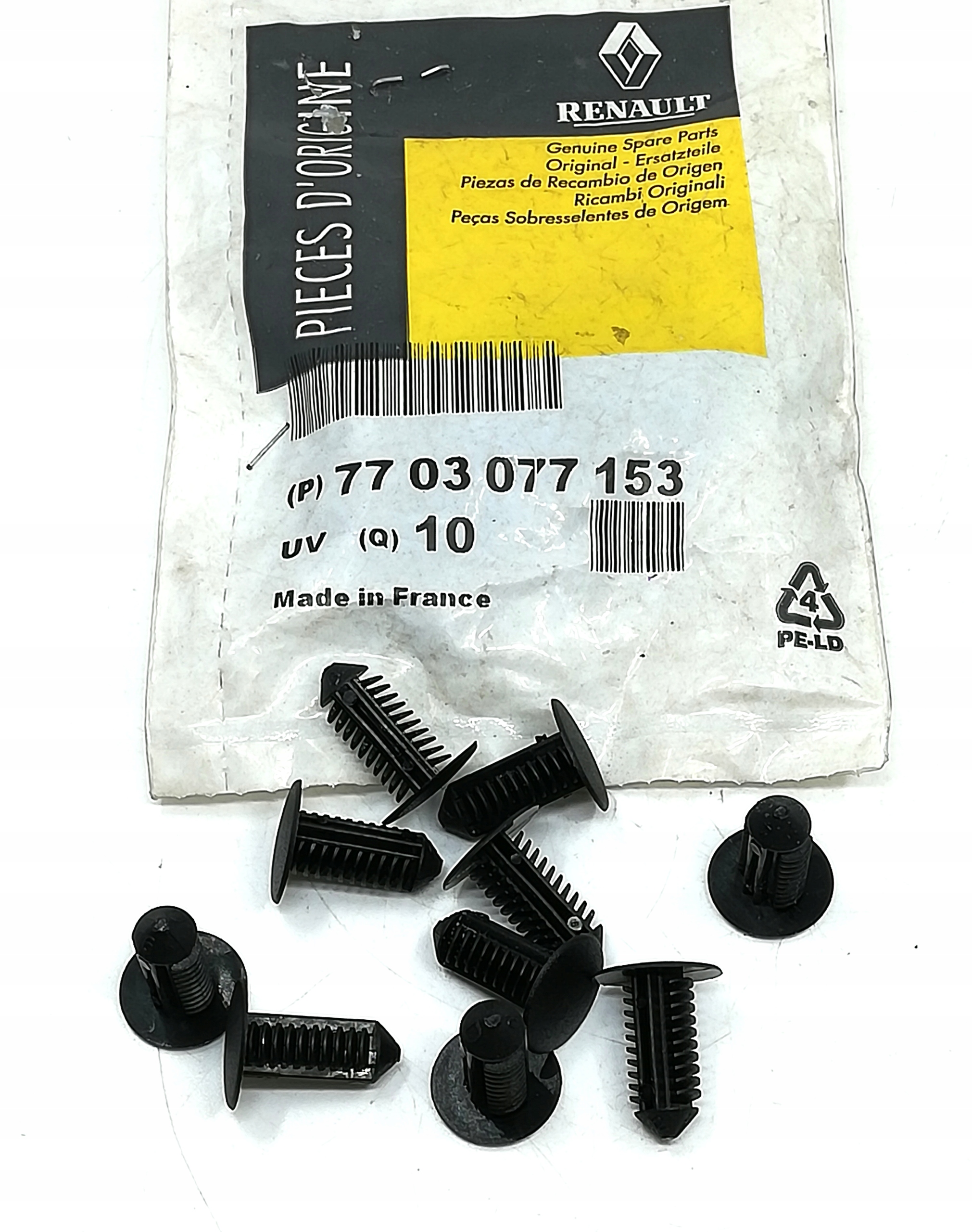 Renault OE 7703077153 clip, listwa ochronna - porównaj ceny - Allegro.pl