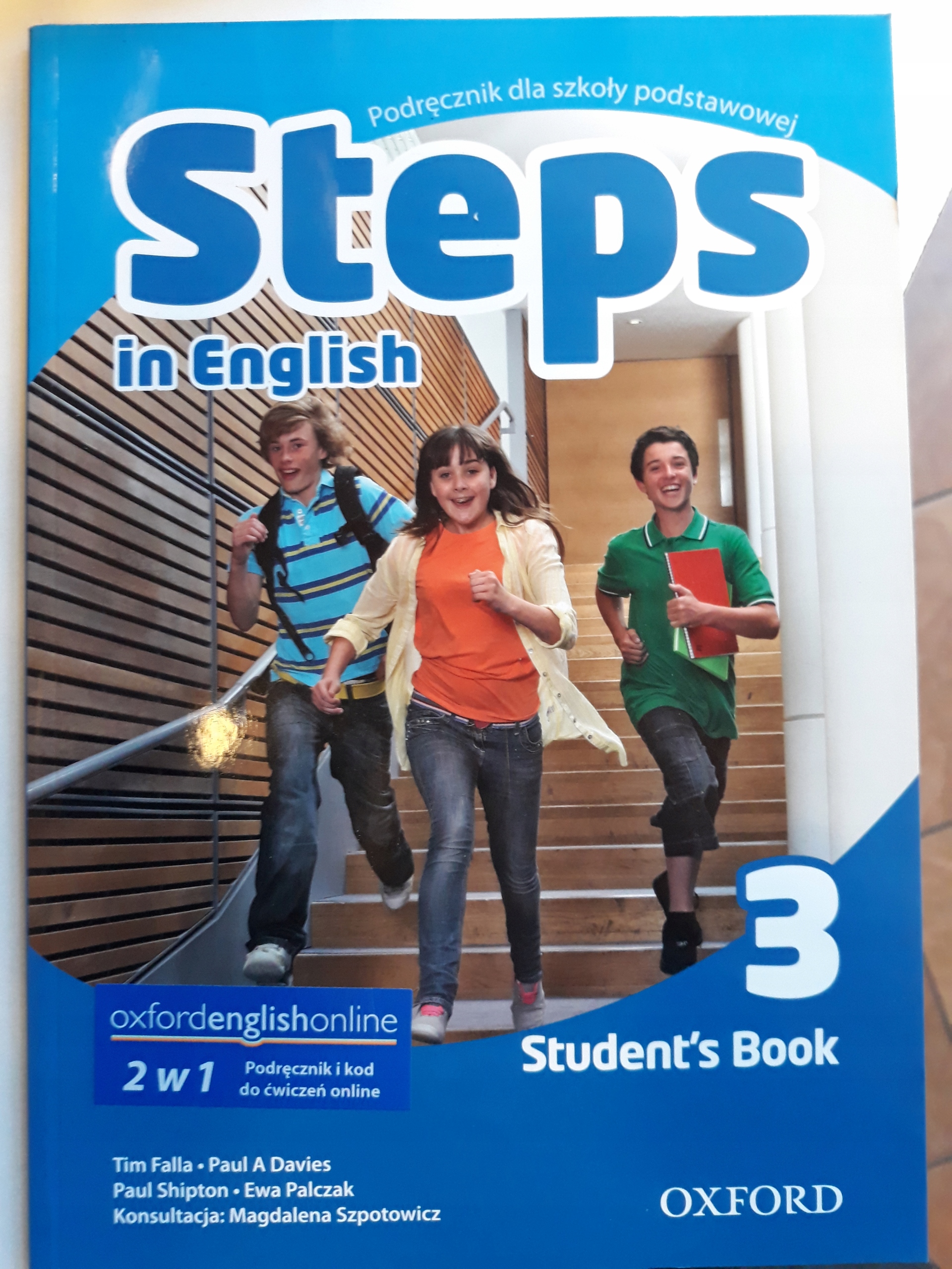 STEPS IN ENGLISH 3 SB & ONLINE WORKBOOK-OXFORD Praca zbiorowa ...