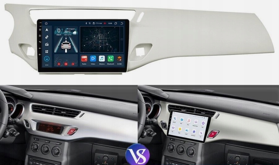 Radio Android Citroen C3 Ds3 - Niska cena na Allegro