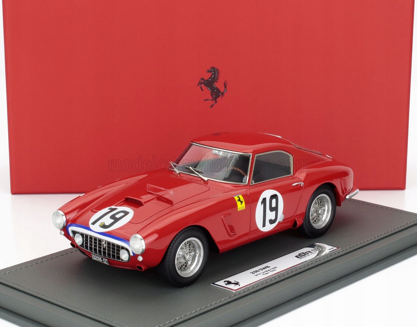 FERRARI 250GT SWB 3.0L V12 TEAM N.A.R.T. LE MANS 1960 BBR MODELS 1:18 ...