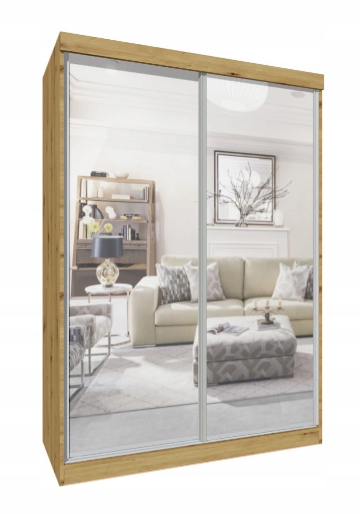 Szafa przesuwna ANTONIO 1 100x250 -rozmiary kolory (ANTONIO SEVROLL ...