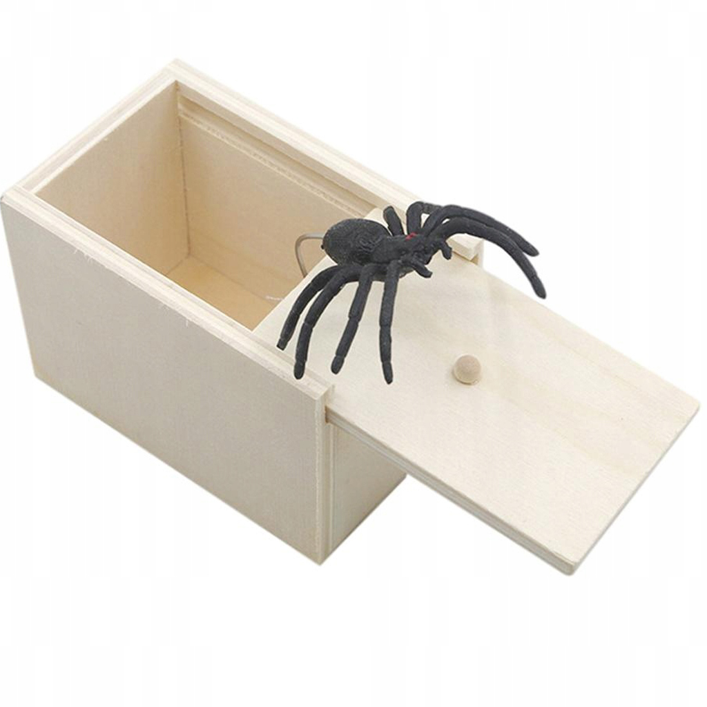 Funny Prank Spider Scare Box Żart Zabawki - porównaj ceny - Allegro.pl