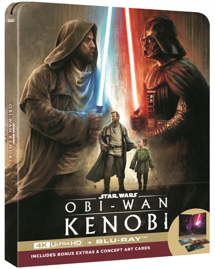 Obi-Wan Kenobi: Kompletny pierwszy sezon 4K Ultra HD Steelbook Sezon 1 ... Obi-Wan Kenobi: Kompletny pierwszy sezon 4K Ultra HD Steelbook Sezon 1 ...