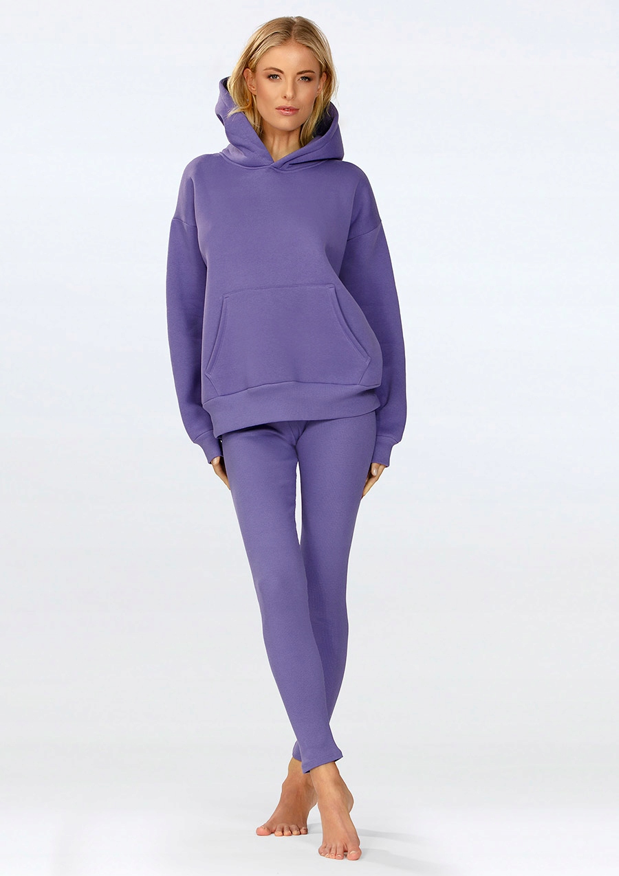 DRESOWY KOMPLET OSEYE BLUZA LEGGINSY FIOLET M (5903251473874) • Cena ...