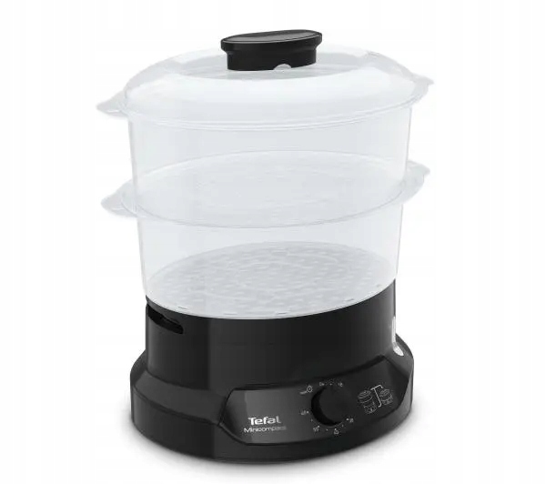 Parowar Tefal Minicompact Steam Cooker VC1398 6L 800W 2 Pojemniki ...