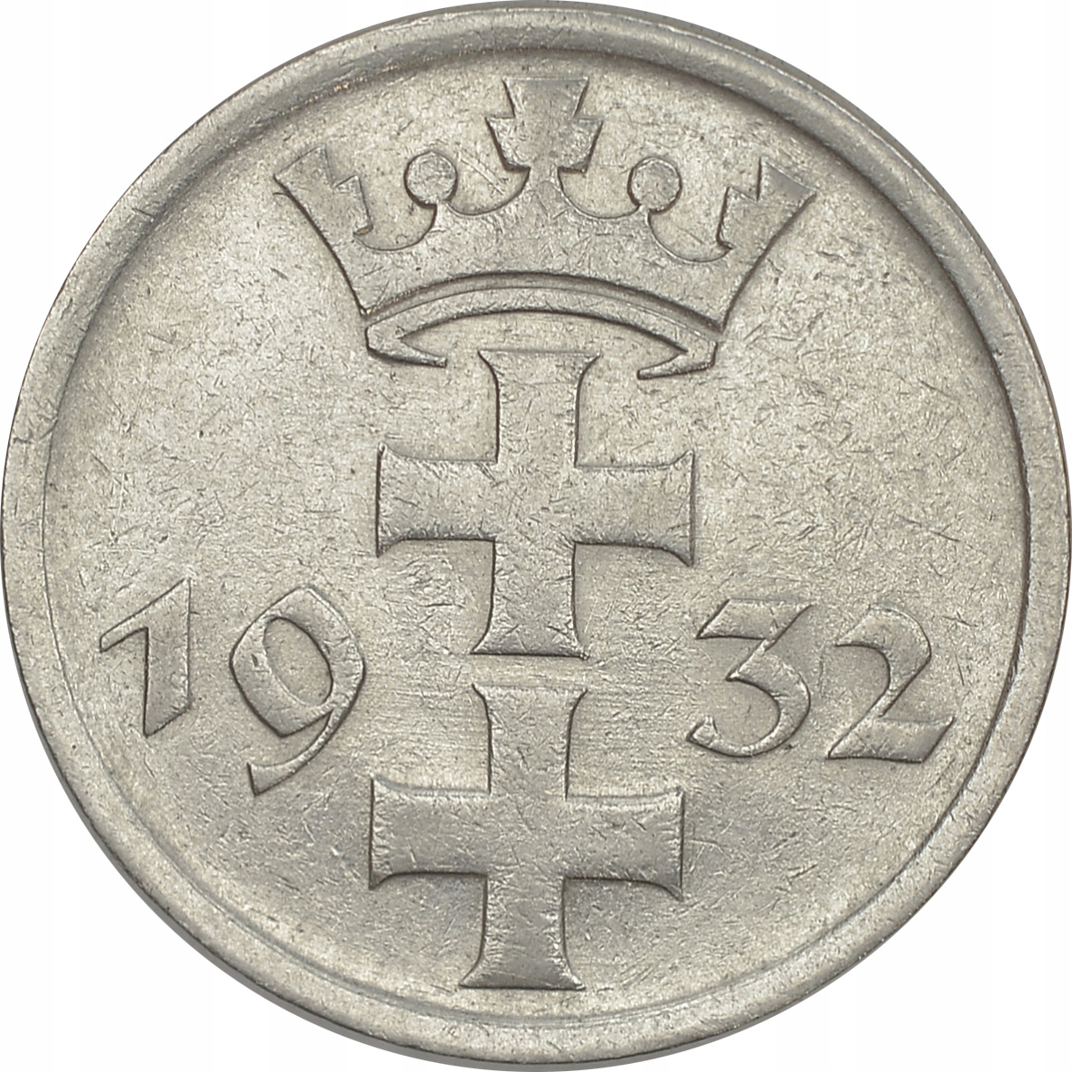 8.aj.WM GDAŃSK, 1 GULDEN 1932 • Cena, Opinie • Wolne Miasto Gdańsk 17599830344 • Allegro