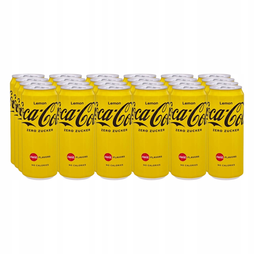 Coca-Cola Lemon Zero 24x 330ml napój gazowany bez cukru cola cytrynowa ... Coca-Cola Lemon Zero 24x 330ml napój gazowany bez cukru cola cytrynowa ...
