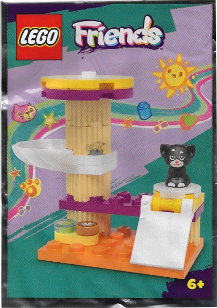 LEGO FRIENDS FIGURKA KOT KOTEK I DRAPAK 562301 14325735868 - Allegro.pl