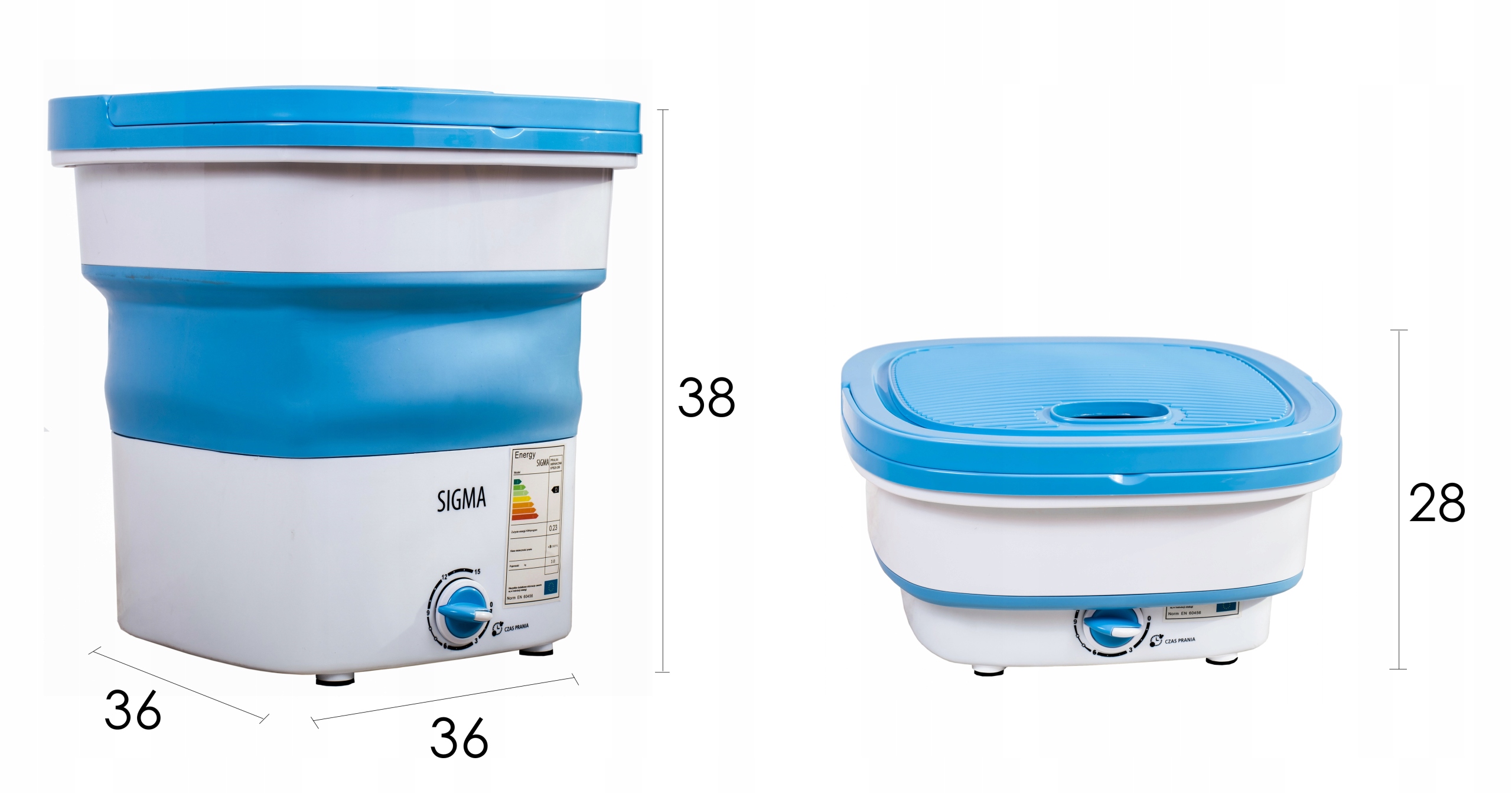 Mini Pralka Składana Turystyczna W Podróż 3kg - Sklep Extra Dom