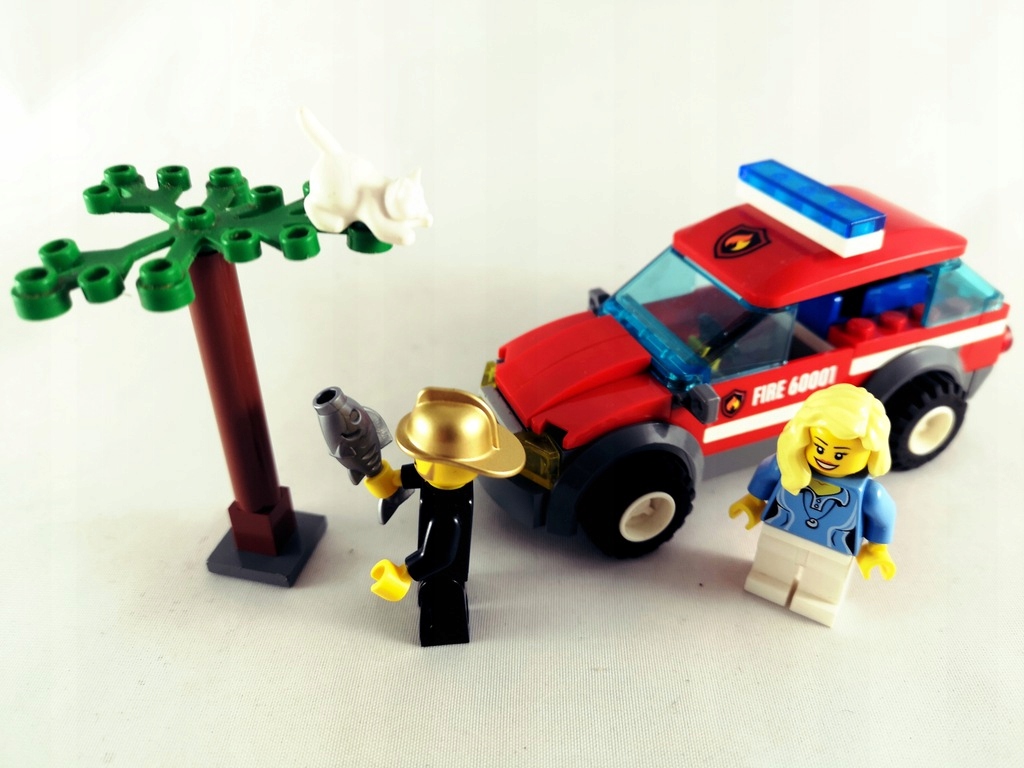 LEGO CITY 60001 SAMOCHÓD KOMENDANTA STRAŻY Używane 15108057121 - Allegro.pl