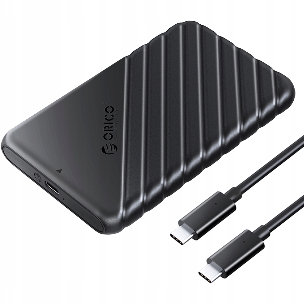 ORICO POUZDRO / BOX PRO HDD/SSD DISK USB-C 3.1 6GBPS, ČERNÉ ...