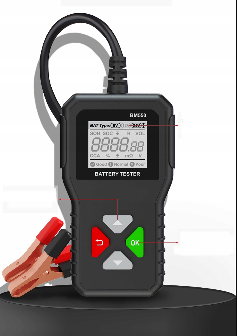 ТЕСТЕР БАТАРЕЇ 6V/12V / 24V купити на Avtoex з Польщі в Україні - Львів, Одеса, Запоріжжя ...