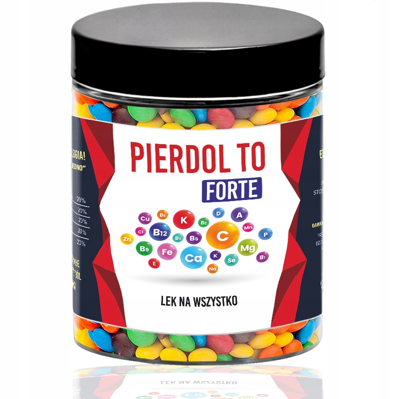 Śmieszne Tabletki Prezent Urodziny 40 18 60 (Tabletki_ta03) • Cena ...