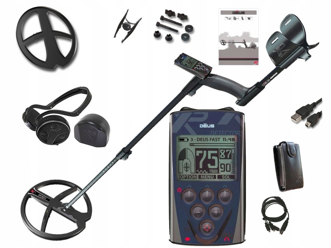 Wykrywacz Metali Detektor XP Deus 11DD X35 Max panel RC WS Audio ...