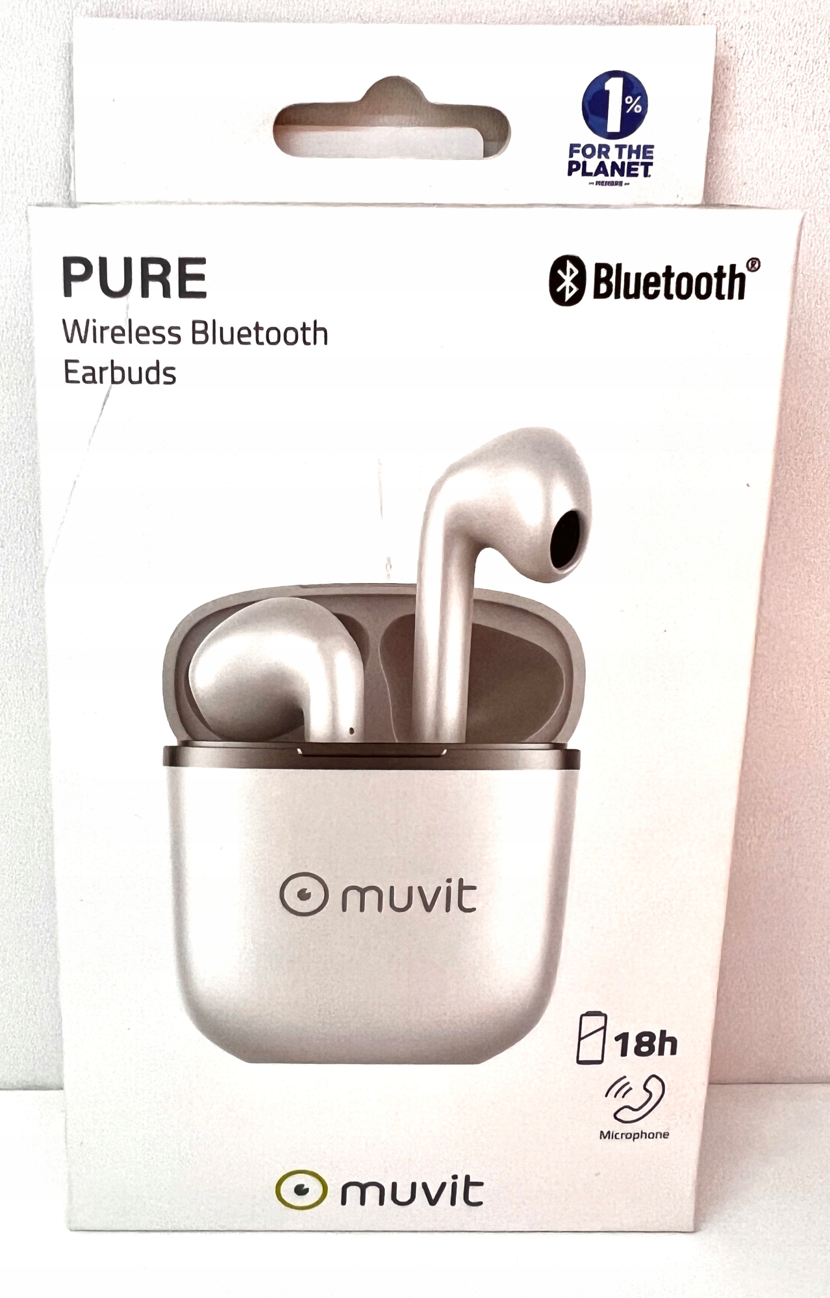 Słuchawki bezprzewodowe dokanałowe Muvit Pure - porównaj ceny - Allegro.pl