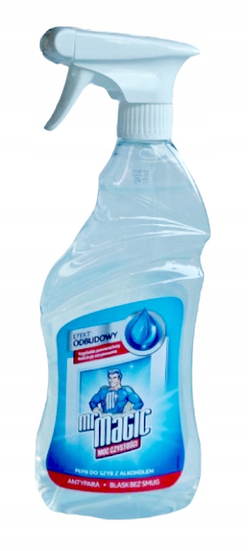 MR MAGIC PŁYN DO MYCIA SZYB ANTYPARA, Bez Smug 750ml (5902686251675 ...