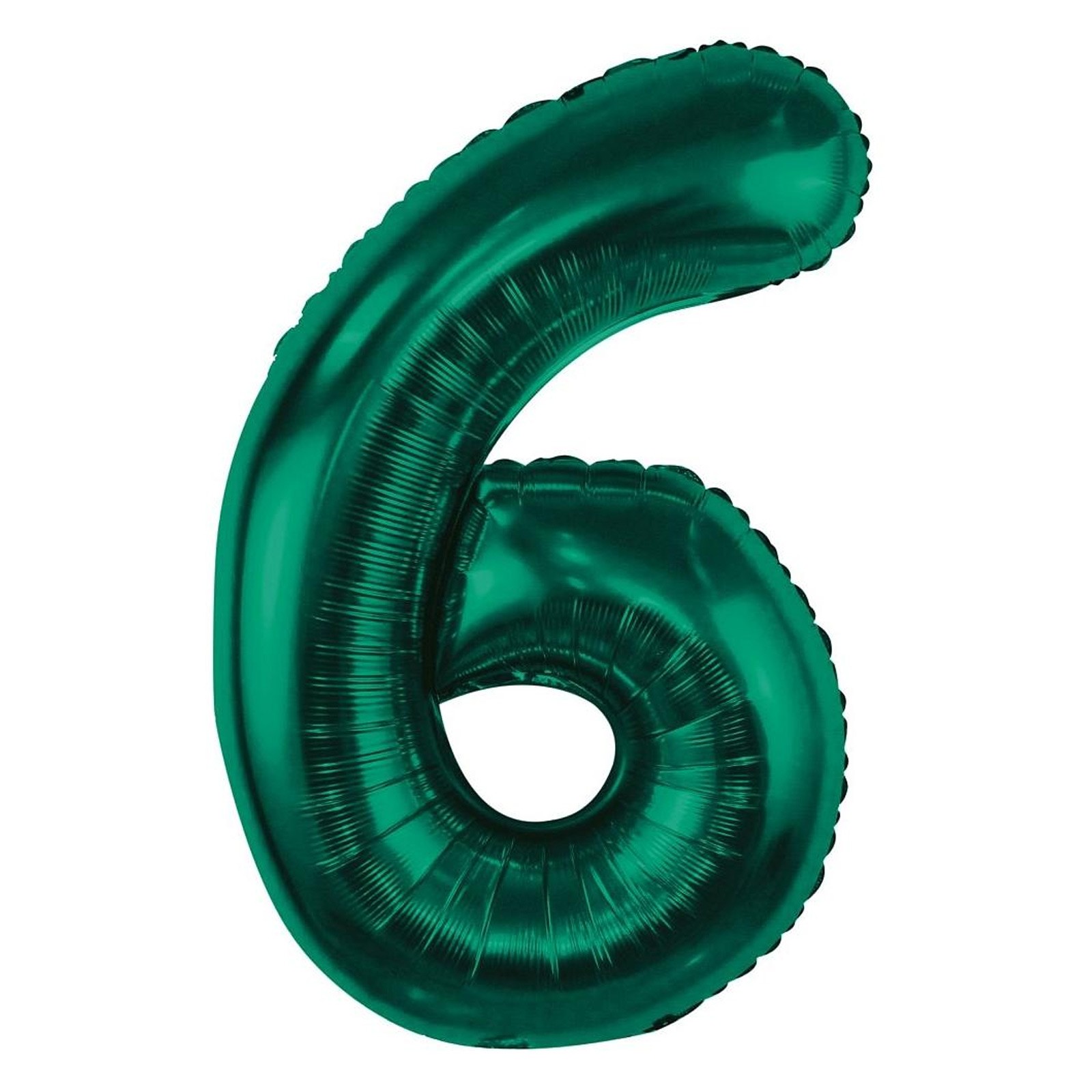„6”-os szám formájú zöld lufi, dekoráció a terembe – garantáltan szép ...