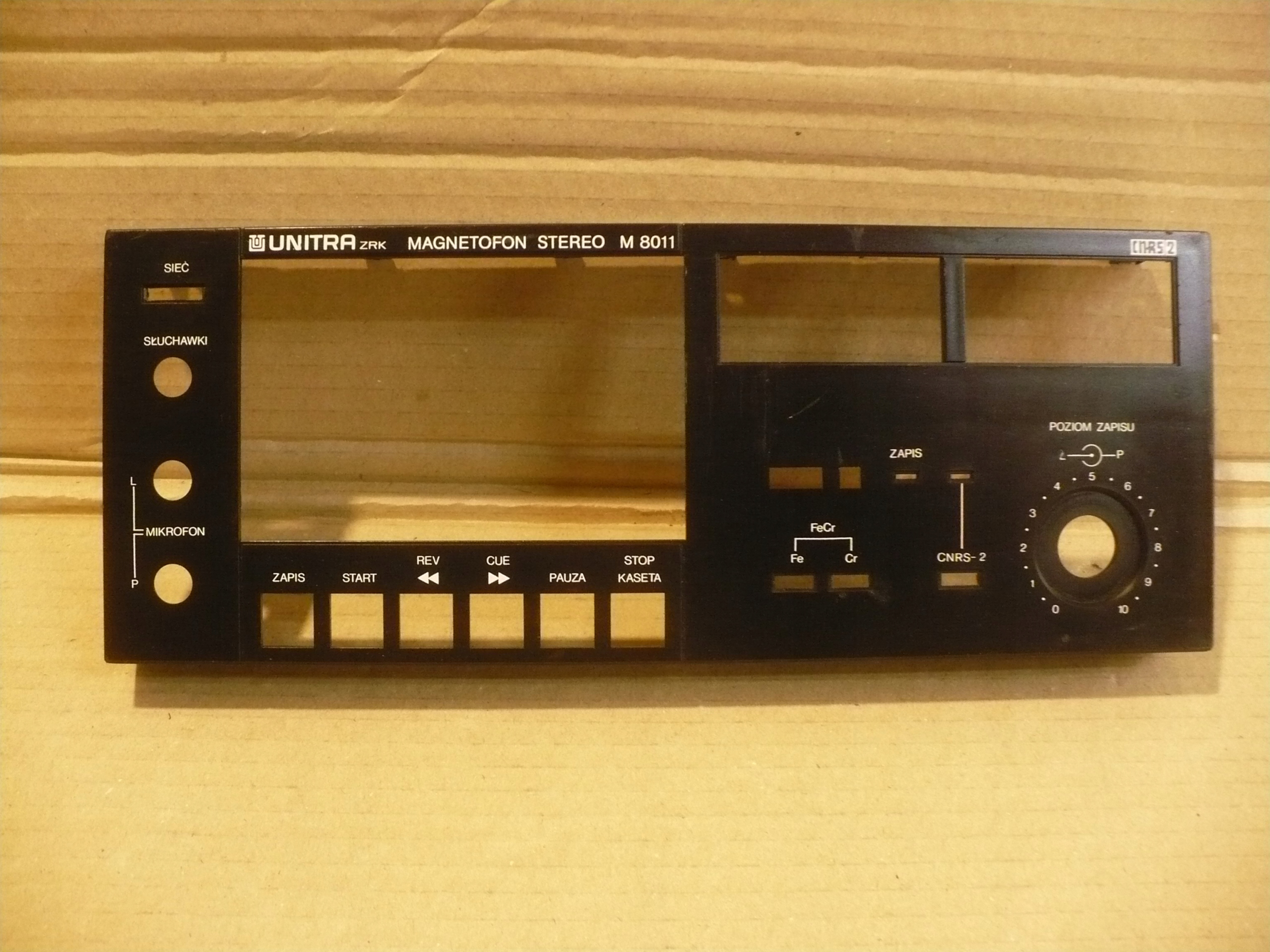 PANEL MAGNETOFONU M 8011 UNITRA ZRK - Sklep, Opinie, Cena w Allegro