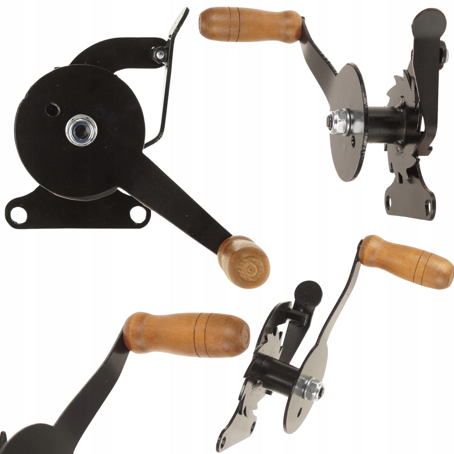 KOŁOWROTEK GRILA GRILLA RUSZTU OGNISKA ŁAŃCUCHA CZARNY KORBKA POLSKI ...