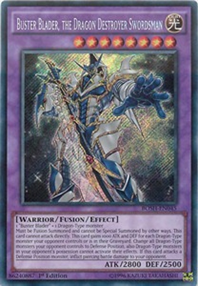 Yu-Gi-Oh! Buster Blader, the Dragon Destroyer Swordsman - Stan: Używany 78.76PLN - Sklepy ...