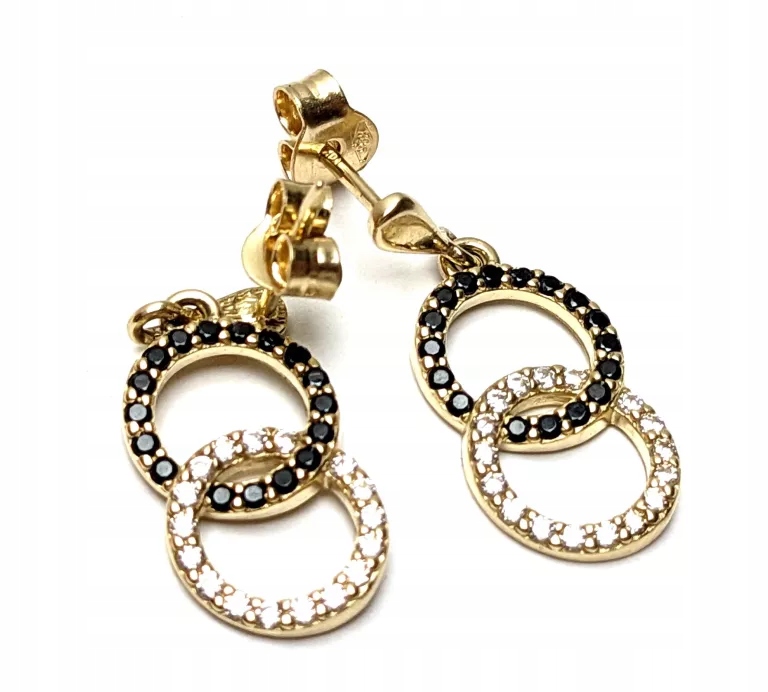 PIĘKNE ZŁOTE KOLCZYKI (P.585 2,59G) - porównaj ceny - Allegro.pl