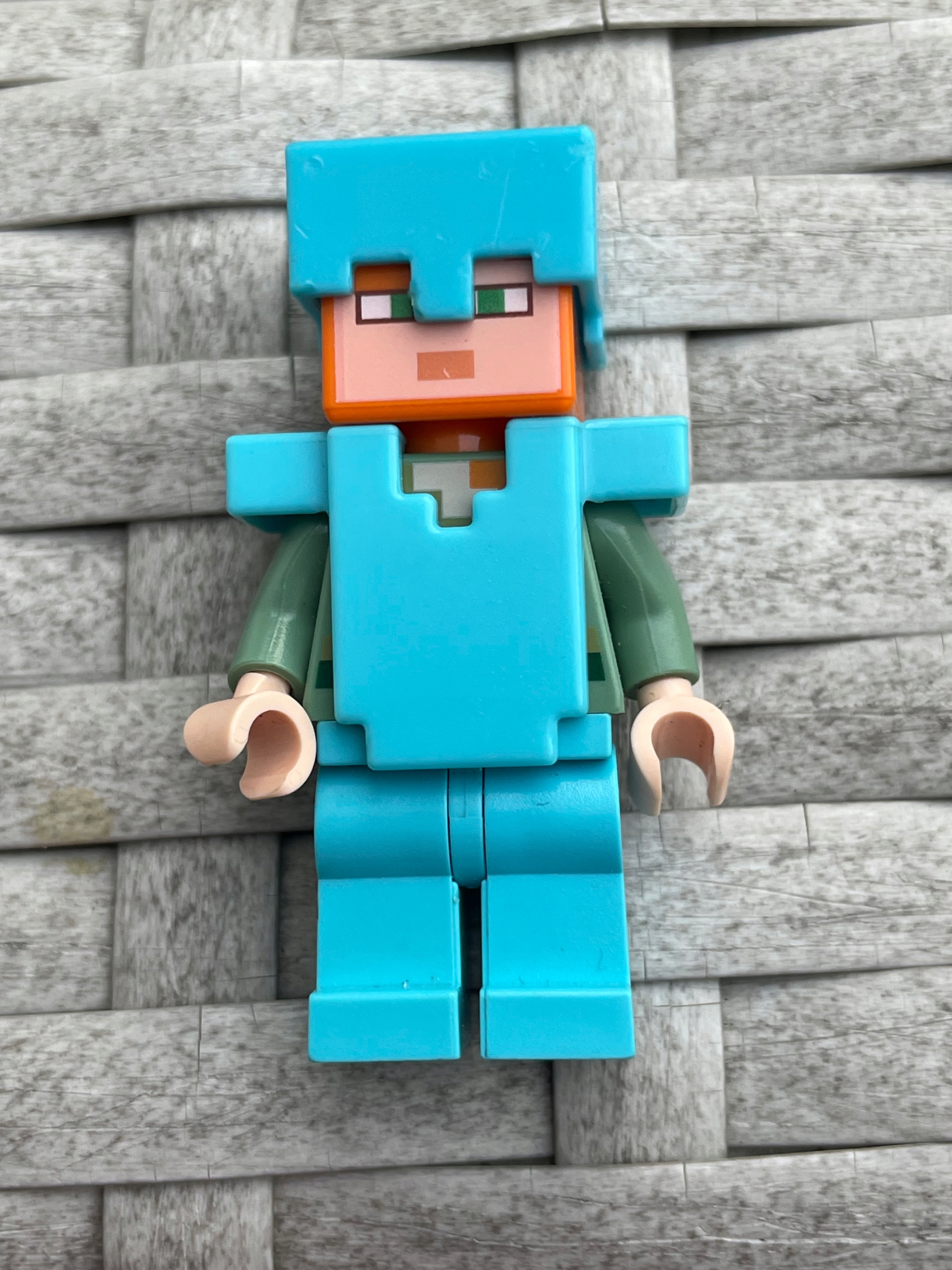 LEGO MINECRAFT ALEX W ZBROI min051 z 21137 • Cena, Opinie - Allegro