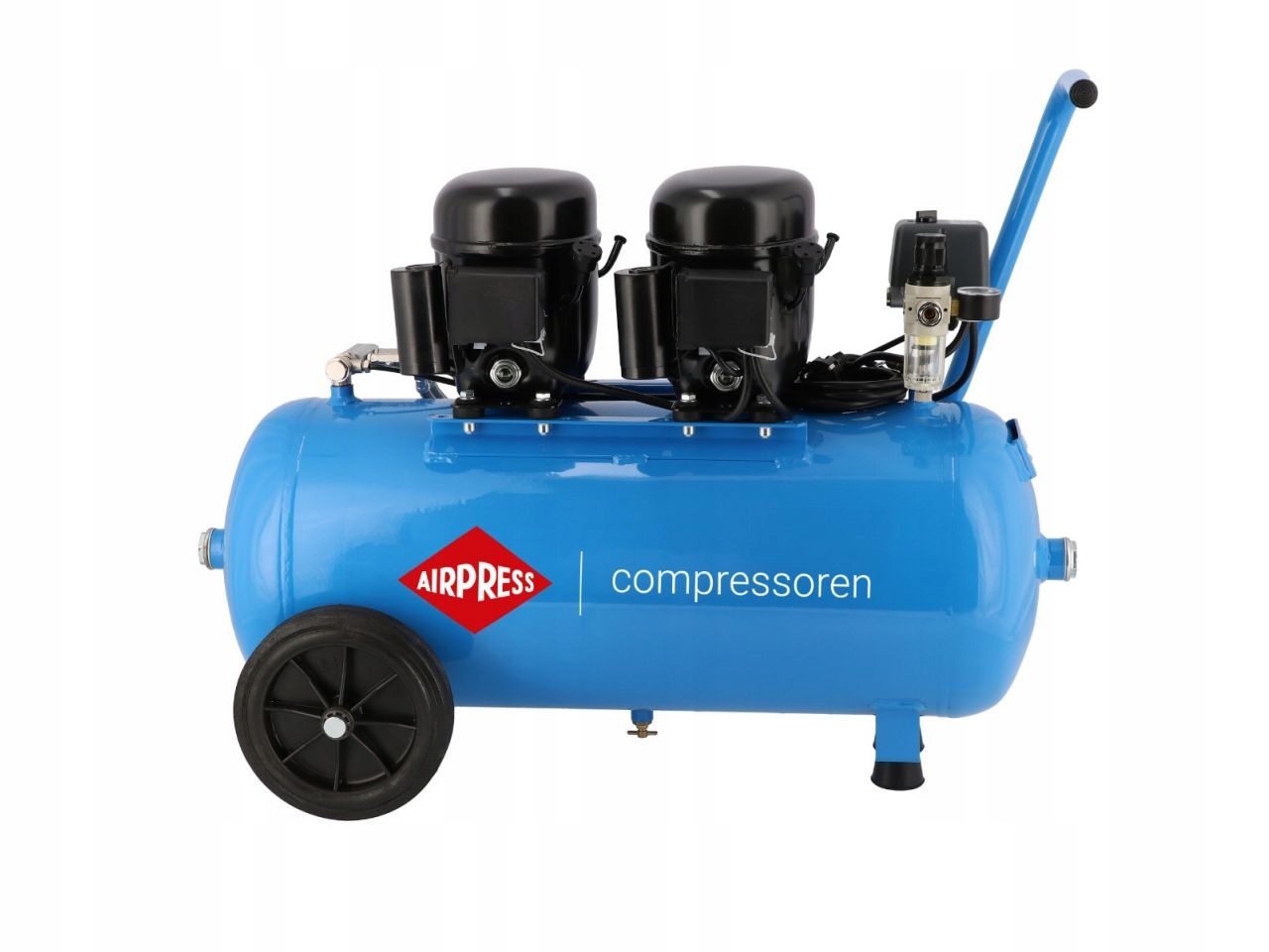 KOMPRESOR super silent Airpress 230V 50l 80l/min, 8712418336214 za 5219 ...