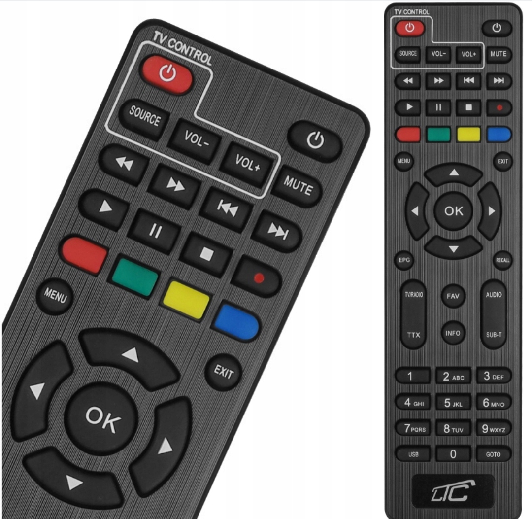 Pilot oryginalny do tunerów DVB-T LTC DVB101/102/103/104/105/106 (LXDVB10) - Sklep, Opinie, Cena ...