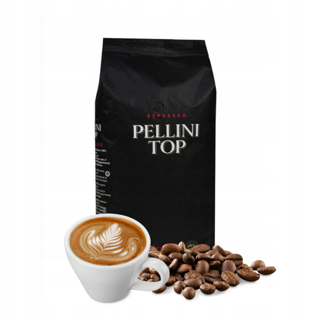 Kawa ziarnista Arabica Pellini Top 1000 g (8001685092702) • Cena, Opinie • Kawa ziarnista ...
