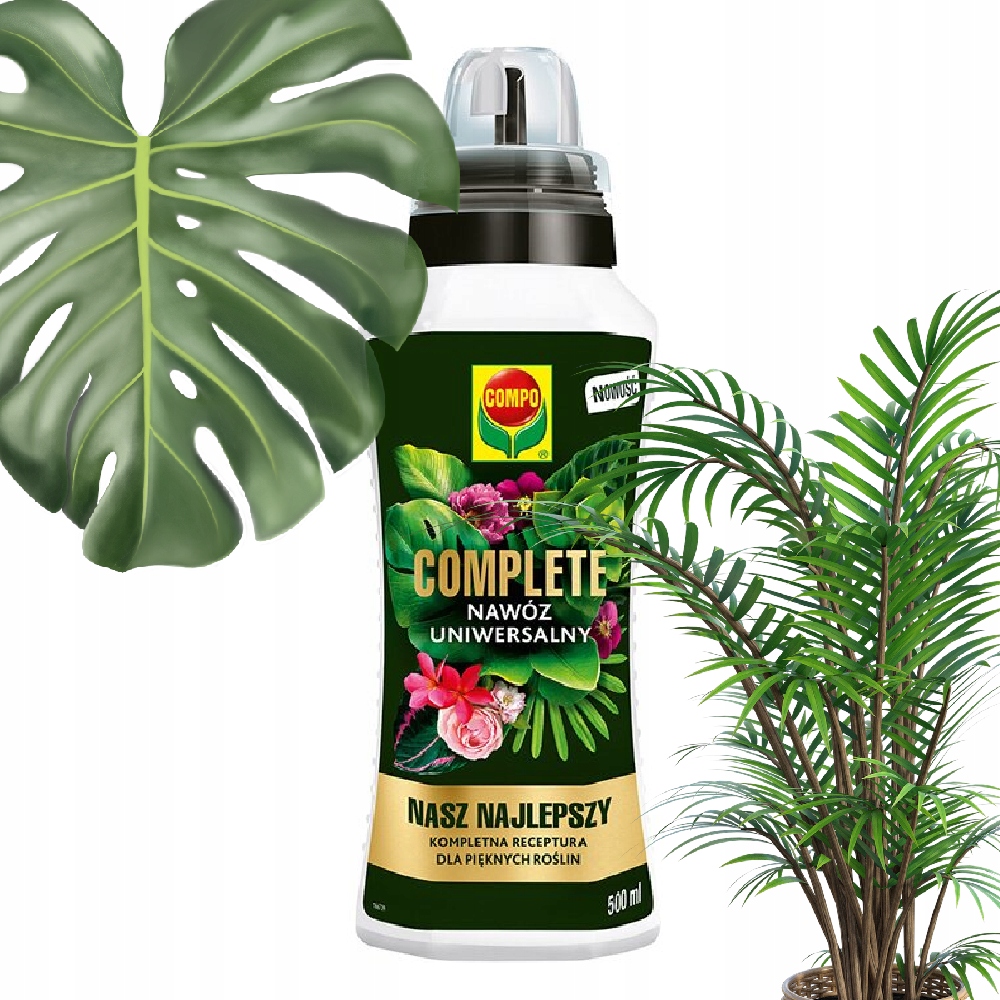 NAWÓZ COMPO COMPLETE DO ROŚLIN KWIATÓW DOMOWYCH monstery zamiokulkasa ...
