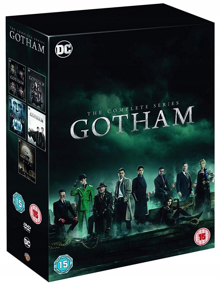 Gotham: The Complete Series 1-5 (26 DVD) płyta DVD 12331802508 - Sklepy ...