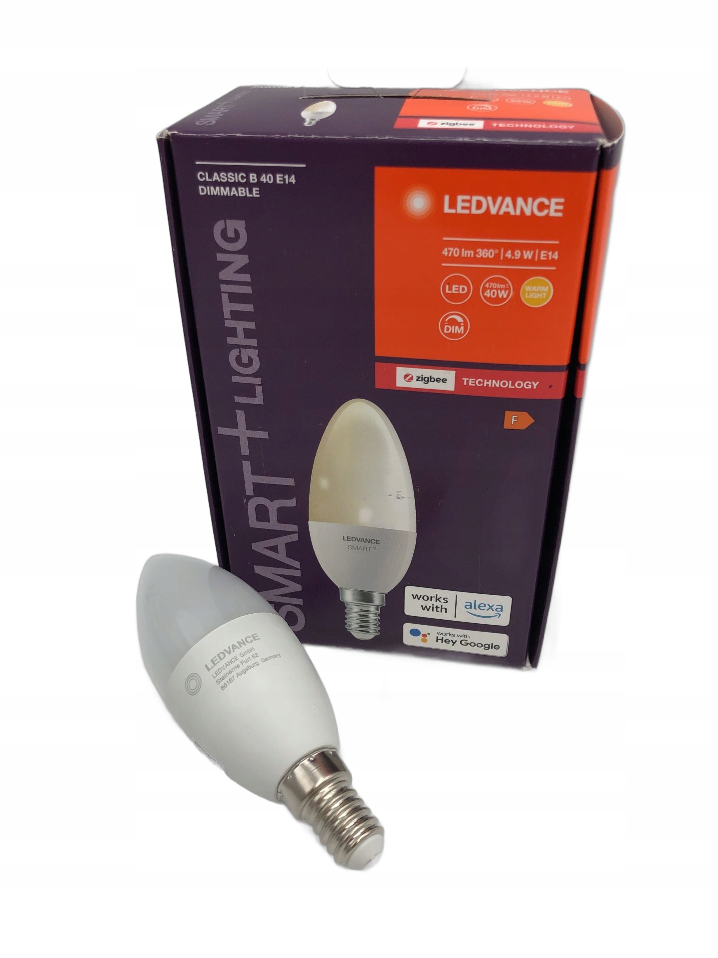 LEDVANCE Smart+ LED, ZigBee Lampe mit E14 Sockel, (4058075729063) • Cena, Opinie • Źródła ...