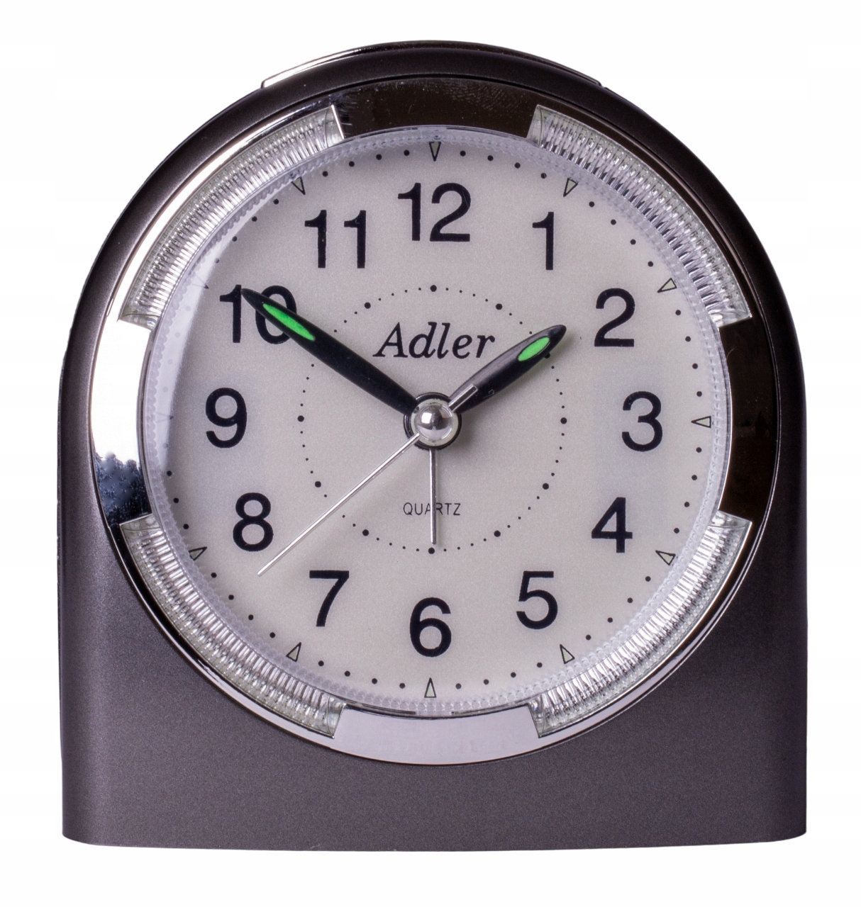 BUDZIK KWARCOWY Adler PŁYNĄCY PT101 srebrny (5904188400544) • Cena ...