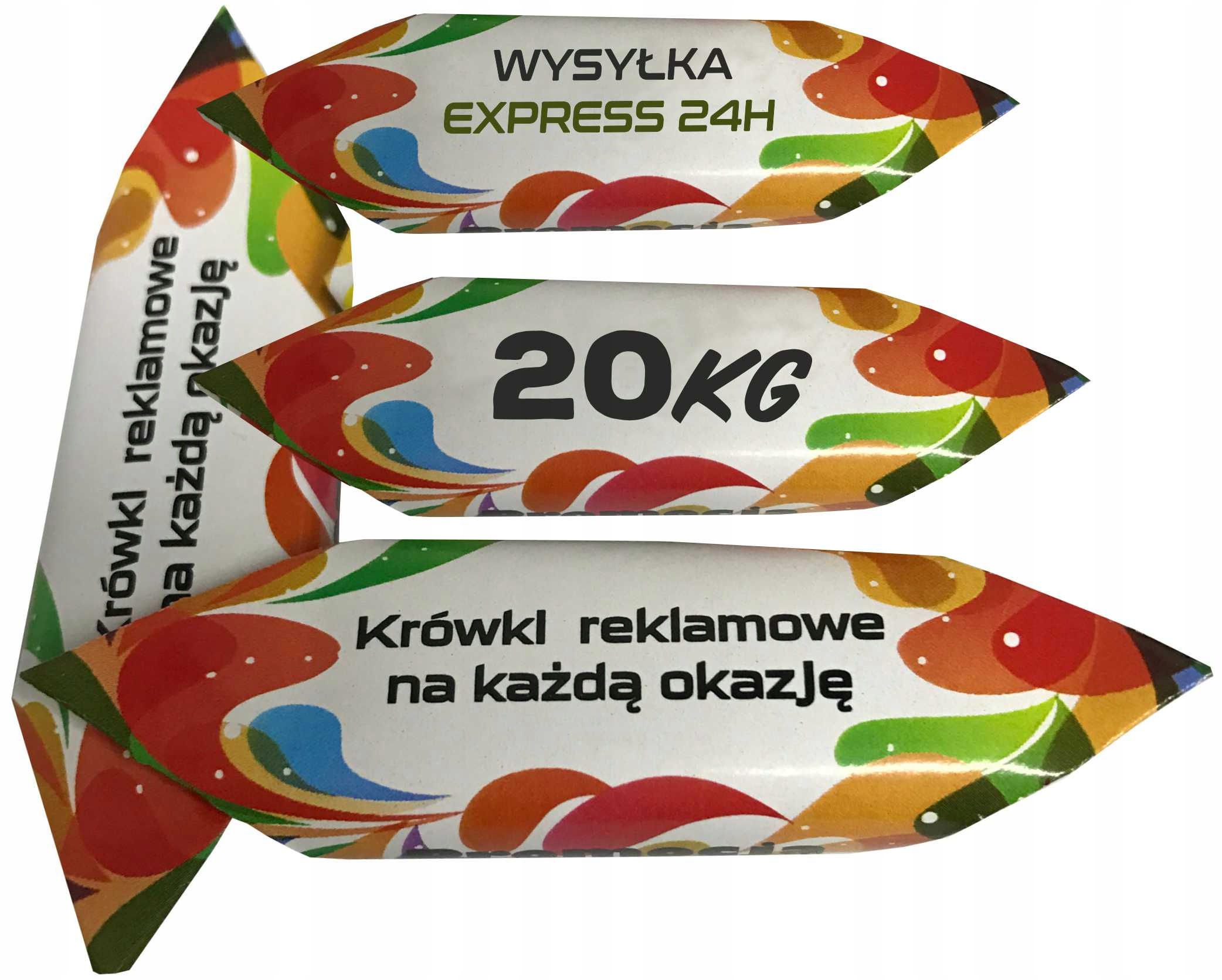 Krówki reklamowe z logo - express 5000 g (5904054585399) • Cena, Opinie ...