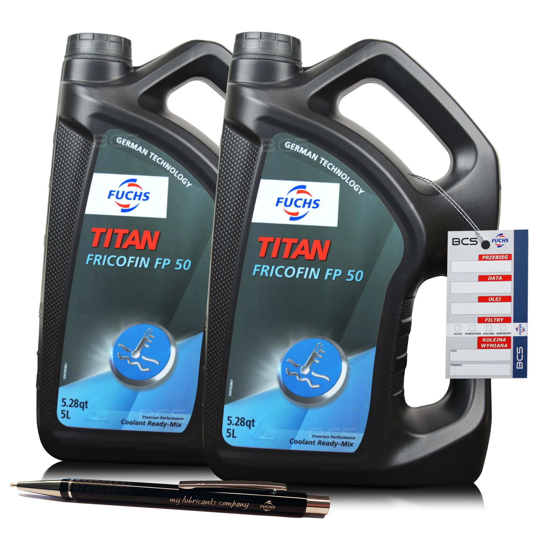 10 LITRÓW FUCHS TITAN FRICOFIN FP 50 - GOTOWY PŁYN DO CHŁODNIC - 10L 5907439962921 z Sosnowiec ...