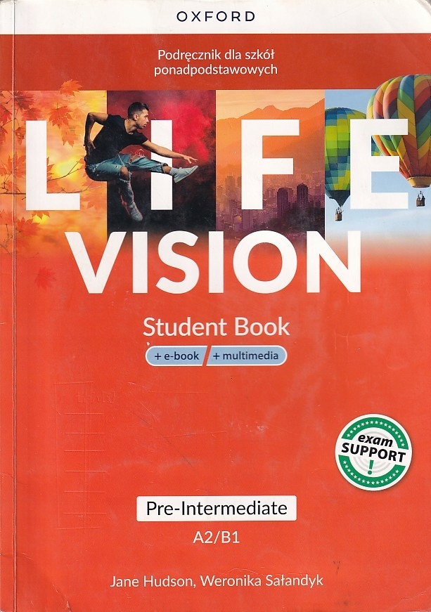 Life Vision A2/B1 Pre-Intermediate podręcznik Oxford | Podręcznik do ...