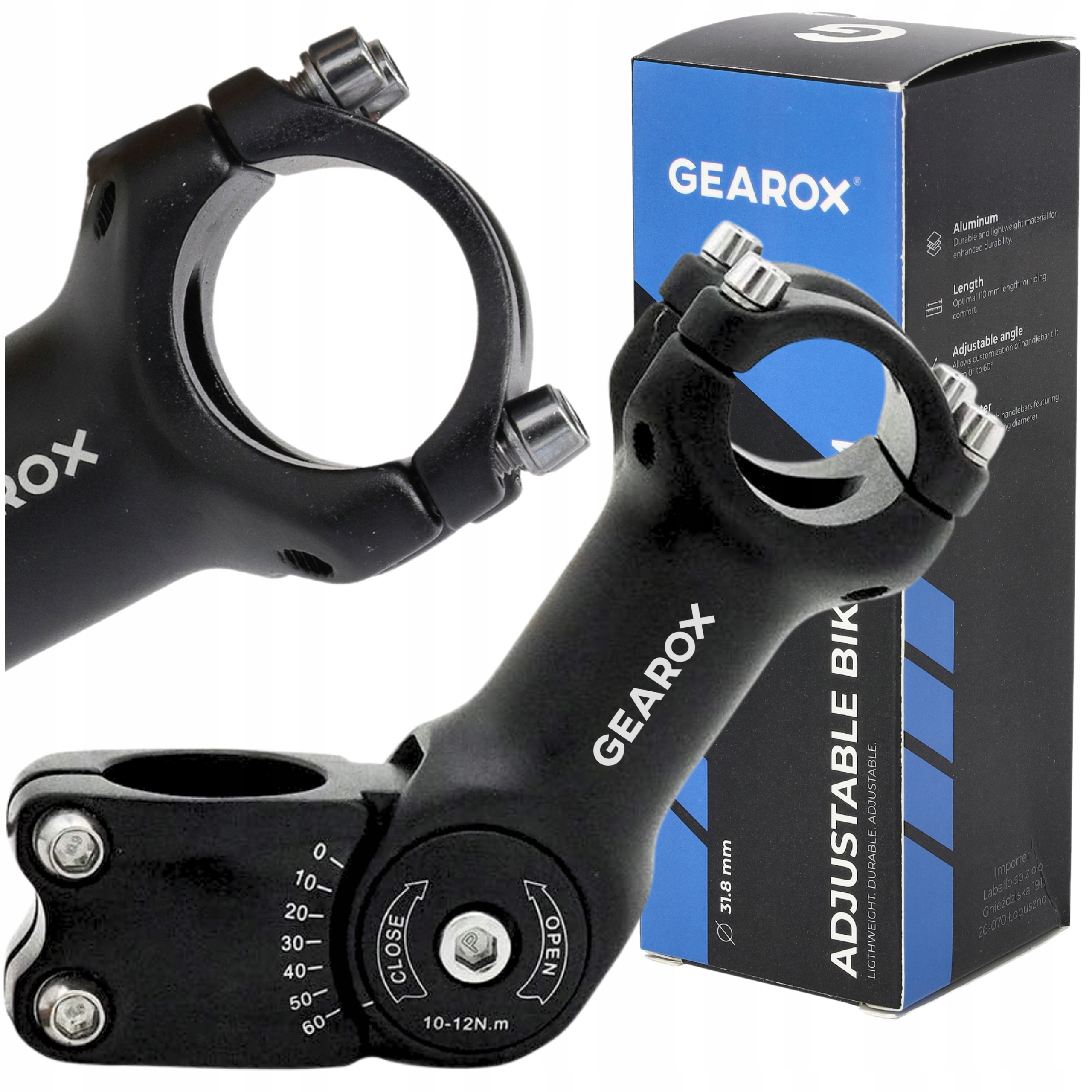 Mostek ahead Gearox GX-MS318 v2 1,1/8" - 5907068867376 - 17736446761 ...