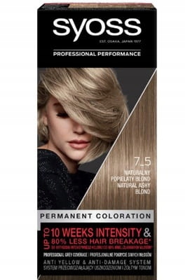 SYOSS FARBA SalonPlex 7-5 naturalny popielaty blond (9000101629033 ...