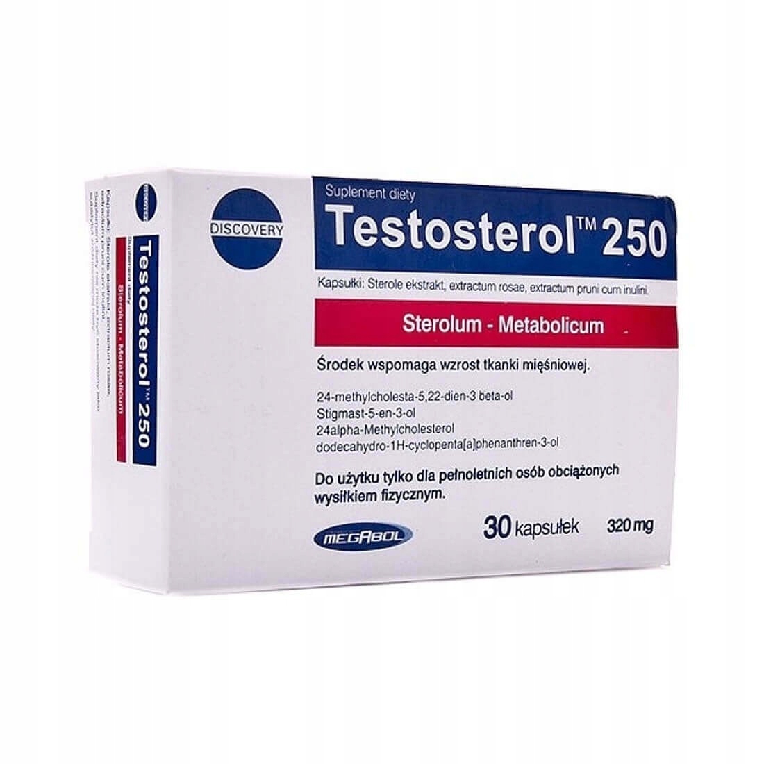 Testosteron 250 - Nízká cena na Allegro