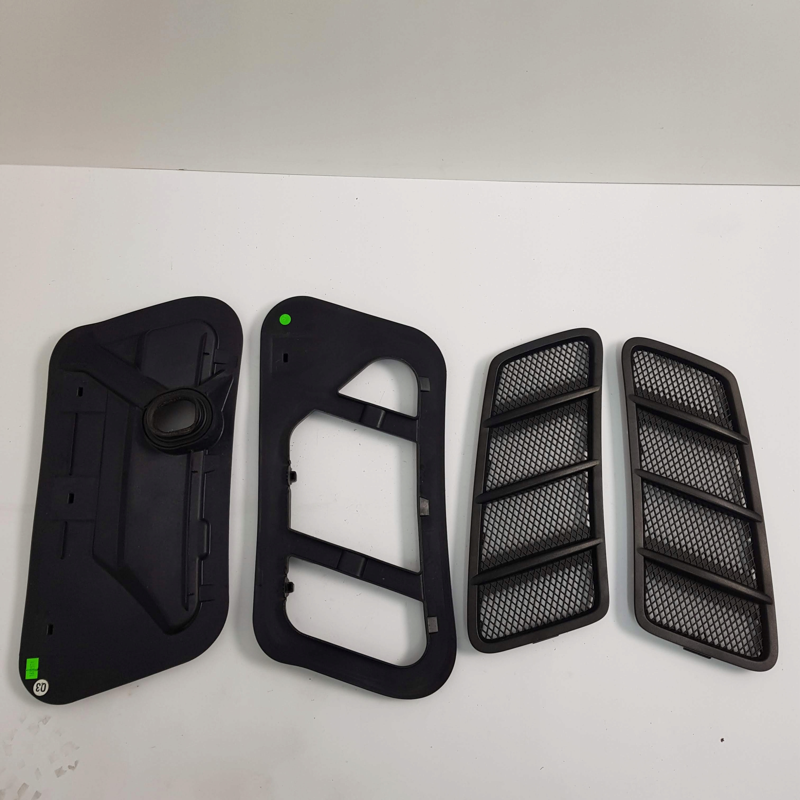 MERCEDES ML W166 KRATKA MASKI WLOT LEWA PRAWA A1668800705 A1668800805 ...