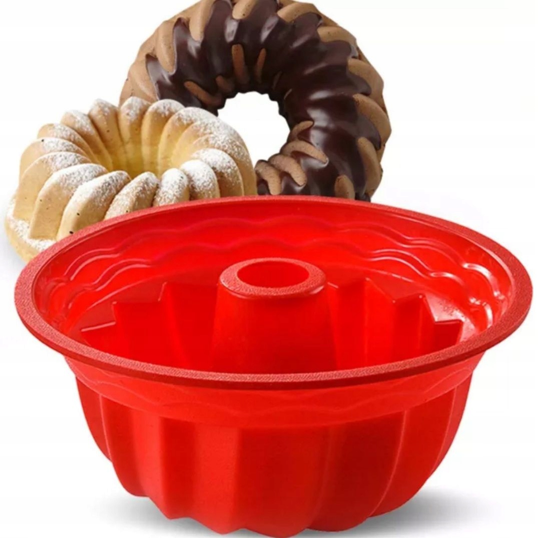 Forma duża silikonowa do pieczenia ciasta babki 958 (5904800110462 ...