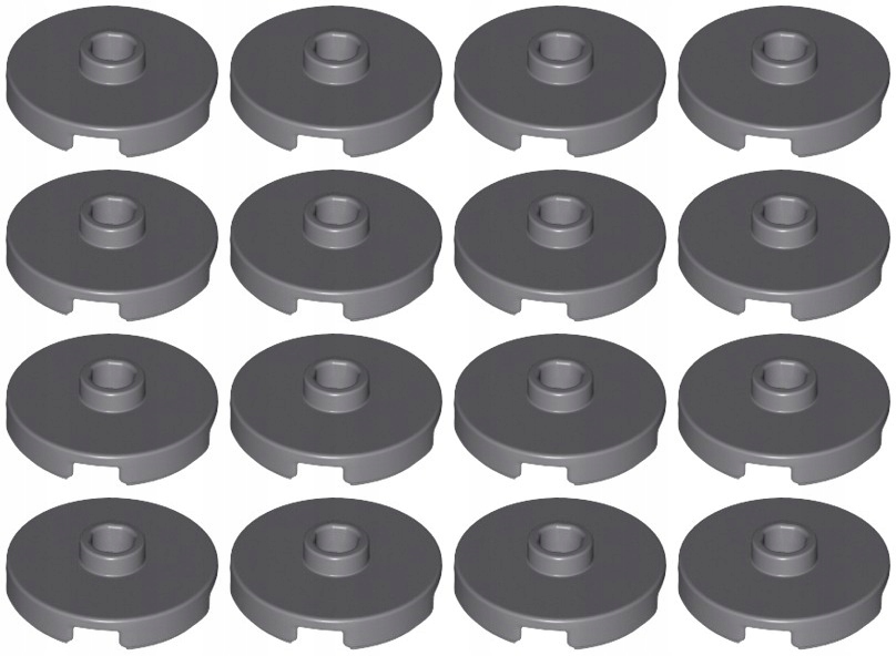 LEGO 18674 PŁYTKA TILE 2x2 szara ciemna DBG NOWA (6g) 16 szt. • Cena ...